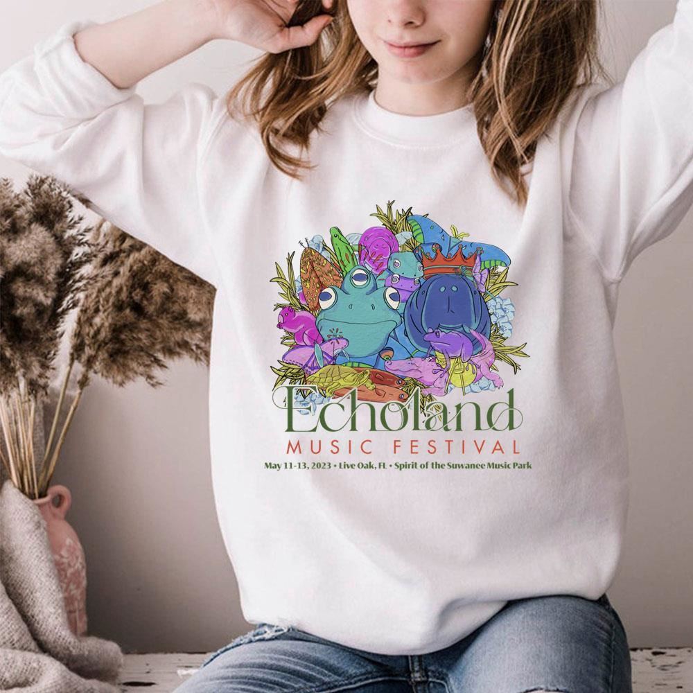 Echoland Music Festival 2023 Limited Edition T-shirts